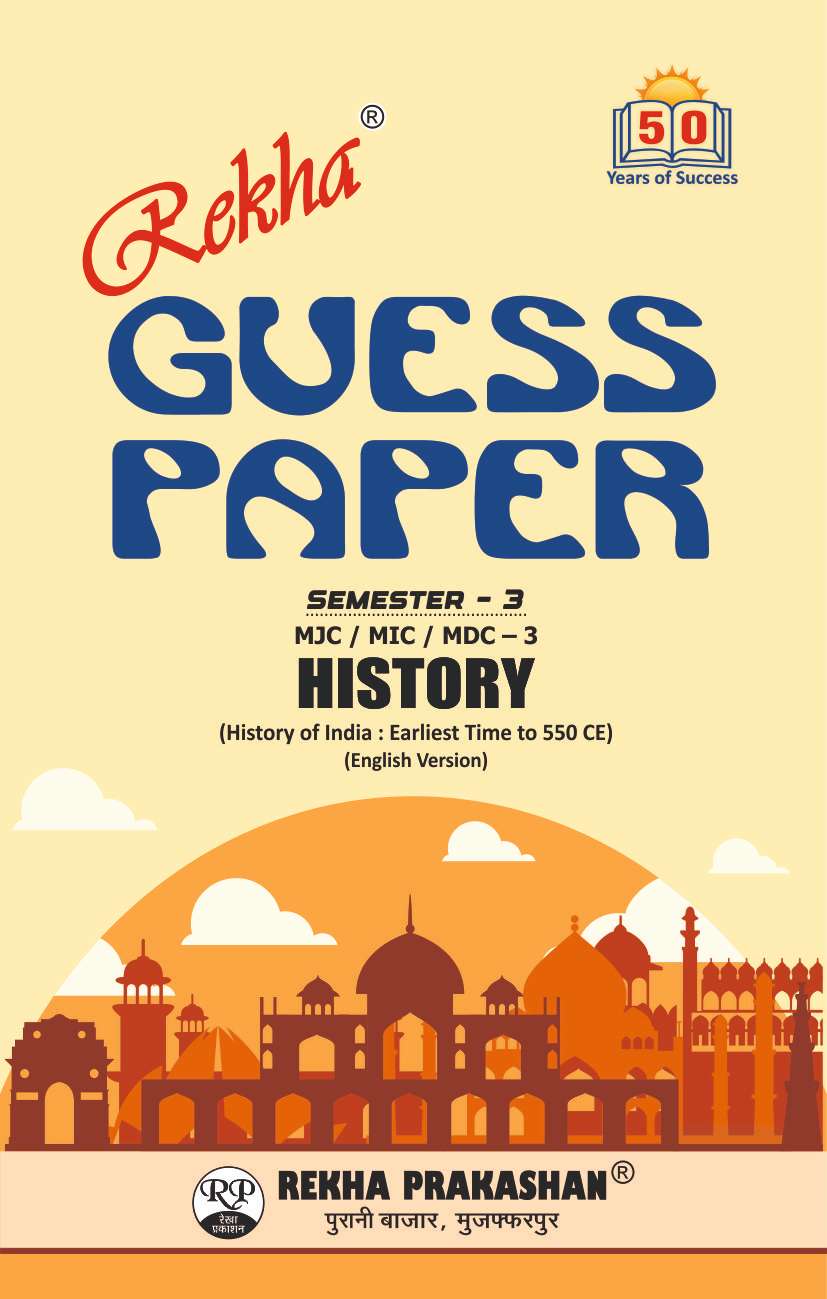 History Semester-3 English Medium Major/ Minor/ Multi-Disciplinary ...